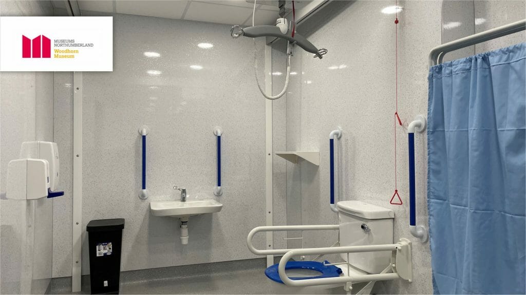 Changing Places Toilet Adaptation by RISE at Woodhorn Museum