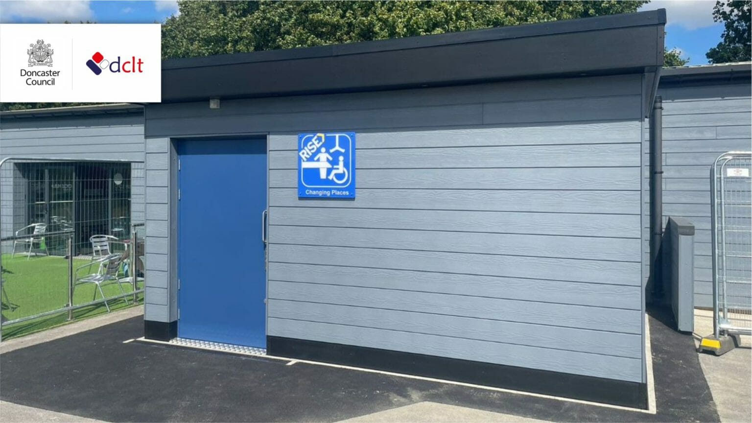 Modular Changing Places Toilet at Doncaster Cycle Track