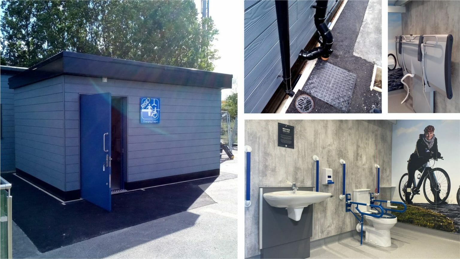 Modular Changing Places Toilet at Doncaster Cycle Track