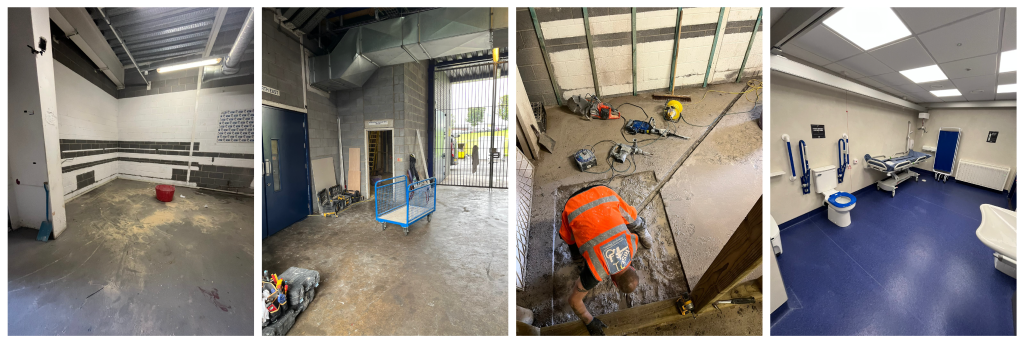 Bolton Wanderers New Wellbeing Hub, With Changing Places Toilet